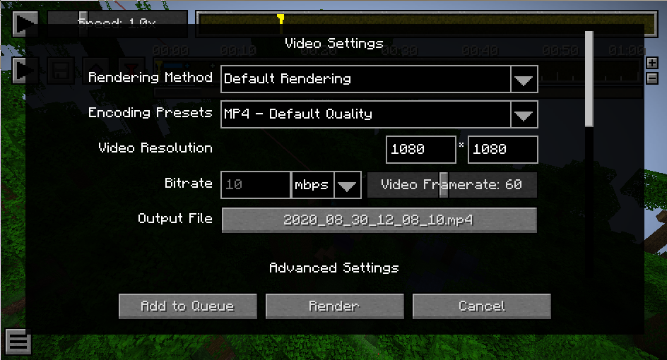 Add queue for rendering multiple replays · Issue #349 · ReplayMod/ReplayMod · GitHub